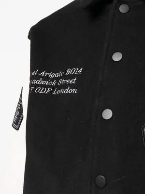 Axel Arigato Appliqué-lettering Bomber Jacket