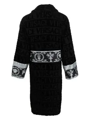 Versace I Love Baroque Bathrobe - Black