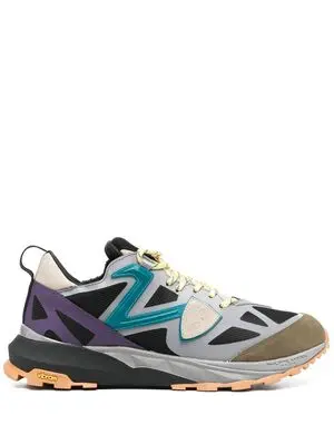Philippe Model Logo-patch Low-top Sneakers - Grey