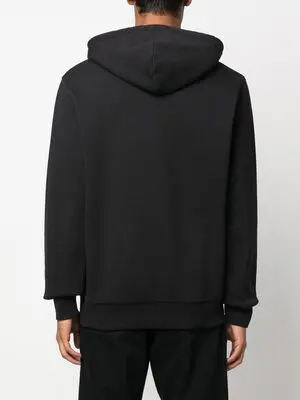 Carhartt Work In Progress Script Embroidered Pullover Hoodie - Black