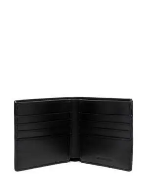 Michael Kors Grained-leather Bi-fold Wallet - Black
