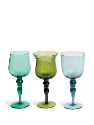 BITOSSI HOME Assorted Wine Goblets