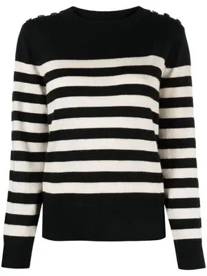 Max & Moi Cashmere Striped Jumper