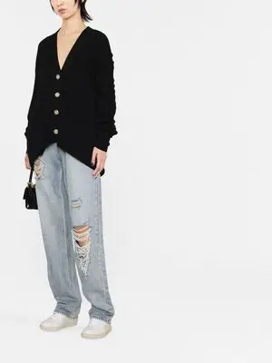 Max & Moi Cashmere V-neck Cardigan