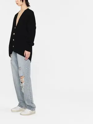 Max & Moi Cashmere V-neck Cardigan