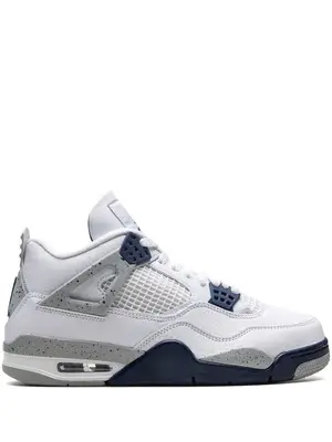 JORDAN Air Midnight Navy Sneakers - White