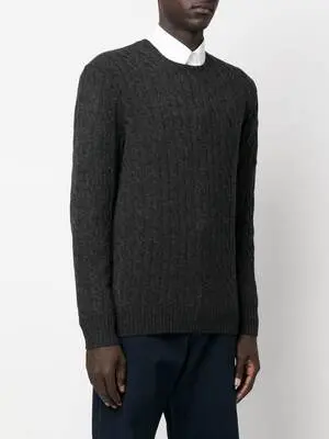 Polo Ralph Lauren Wool-cashmere Cable Knit Jumper - Grey