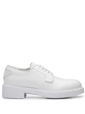 Prada Round-toe Lace-up Shoes