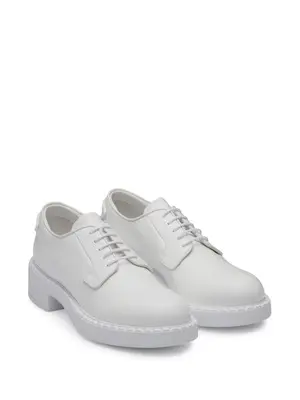 Prada Round-toe Lace-up Shoes