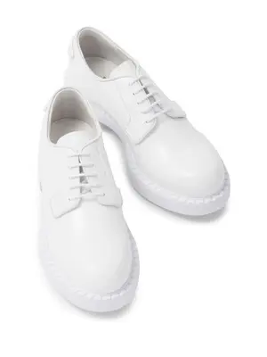 Prada Round-toe Lace-up Shoes
