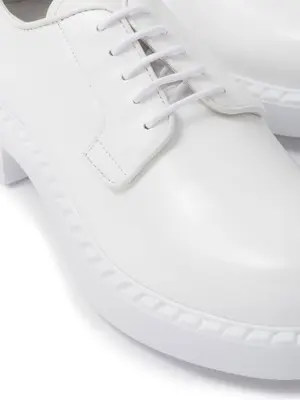 Prada Round-toe Lace-up Shoes