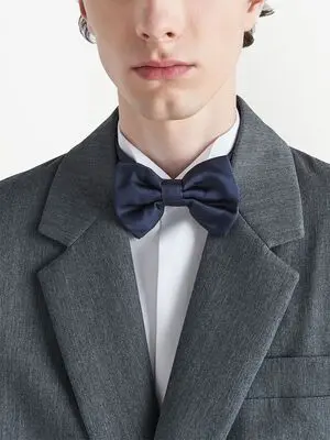 Prada Silk Bow Tie