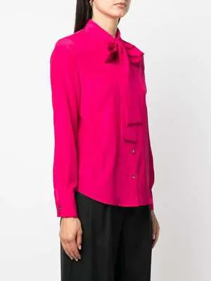 P.a.r.o.s.h Pussy-bow Collar Blouse