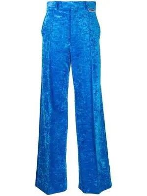 Vetements Velvet High-waisted Trousers