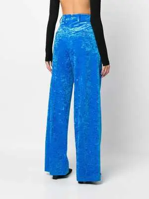 Vetements Velvet High-waisted Trousers