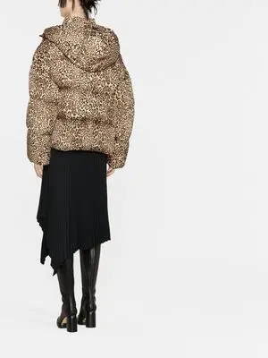 Etro Leopard-print Padded Jacket