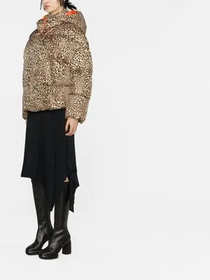 Etro Leopard-print Padded Jacket