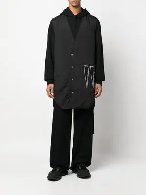 Rick Owens Logo-print Coat
