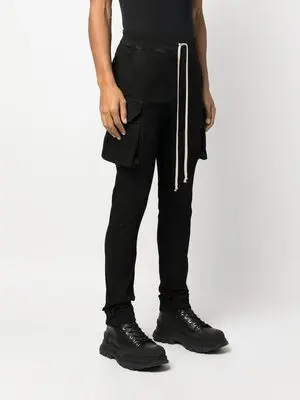 Rick Owens Drawstring Skinny Trousers