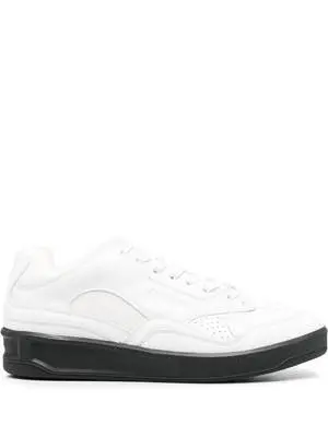 JIL SANDER Panelled Low-top Sneakers - White