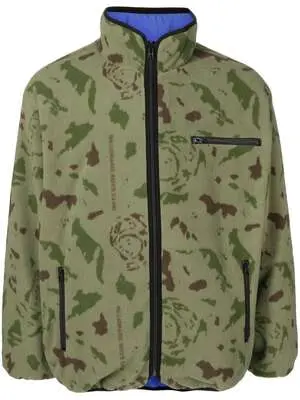 BILLIONAIRE BOYS CLUB Reversible Fleece Jacket - Multicolour