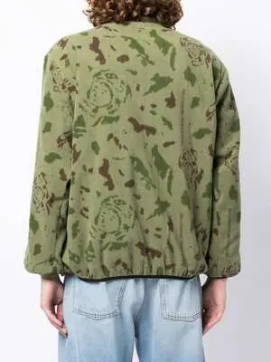 BILLIONAIRE BOYS CLUB Reversible Fleece Jacket - Multicolour
