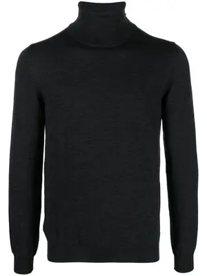 ZANONE Roll Neck Jumper - Grey