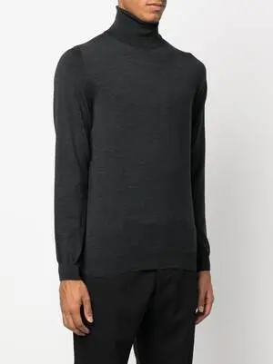 ZANONE Roll Neck Jumper - Grey