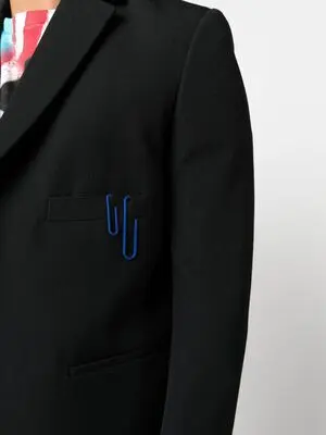 Off-White Single-breasted Tailored Blazer