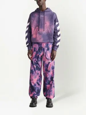 Off-White Tie-dye Logo Ski Trousers