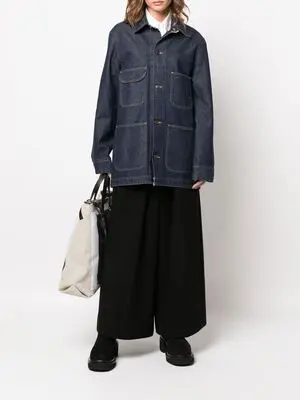 MAISON MARGIELA Contrast-stitch Denim Jacket