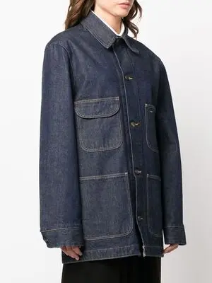MAISON MARGIELA Contrast-stitch Denim Jacket