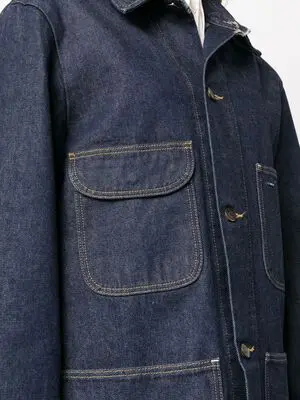 MAISON MARGIELA Contrast-stitch Denim Jacket