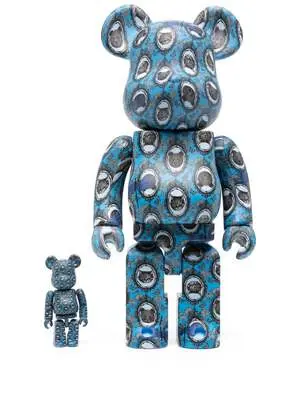 MEDICOM TOY Robe Japonica Be@rbrick Figure Set - Blue