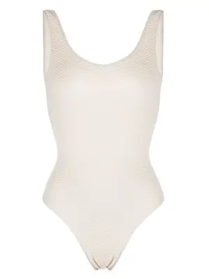 ANINE BING Jace One-piece Swimsuit - Neutrals
