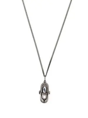 CAPSULE ELEVEN Pearl Pendant Necklace - Silver