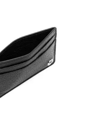 ORTIGNI Logo-plaque Cardholder - Black