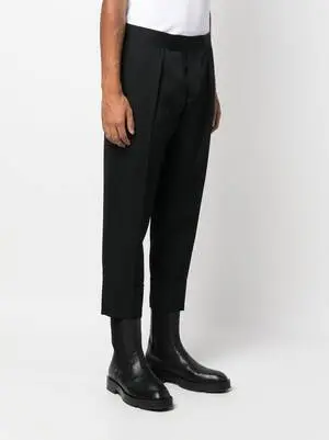 SAPIO Pleated Cropped Trousers