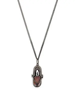 CAPSULE ELEVEN Crystal Pendant Necklace - Silver