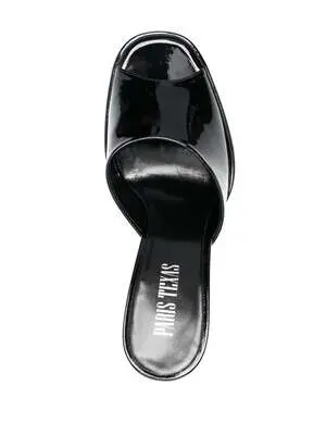 Paris Texas Marina 145mm Platform Sandals - Black