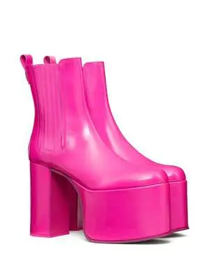 Valentino Garavani Club Platform Chelsea Boots - Pink