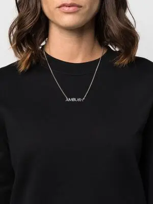 AMBUSH Logo-plaque Chain Necklace