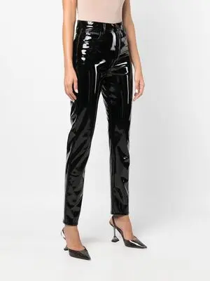 Philipp Plein Super-high Waisted Biker Trousers