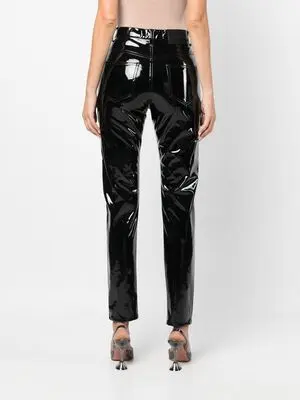 Philipp Plein Super-high Waisted Biker Trousers