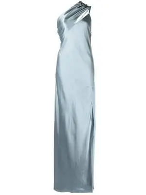 Michelle Mason Side-slit Gown