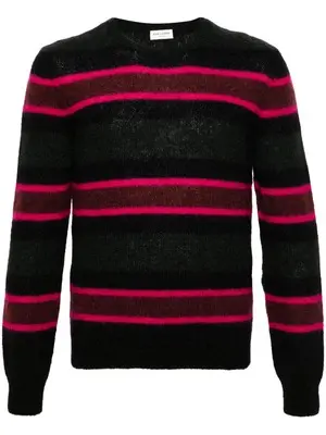 Saint Laurent Patterned Sweaters For Men