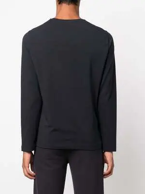 Corneliani Logo-print Long-sleeve T-shirt