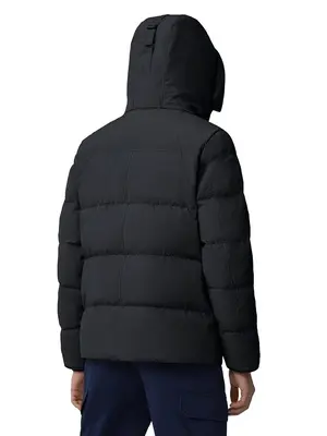 Canada Goose Wyndham Label Slim-fit Parka - Navy