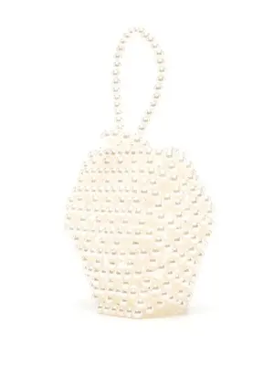 0711 TBILISI Strawberry Beaded Tote Bag