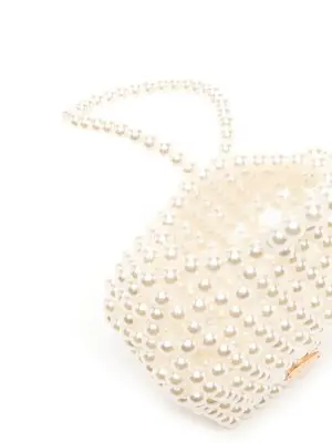 0711 TBILISI Strawberry Beaded Tote Bag